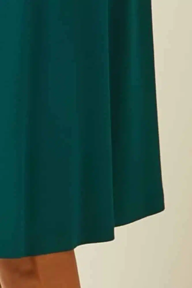 Juno Midi Skirt Milano Crepe Spruced Green - King Louie